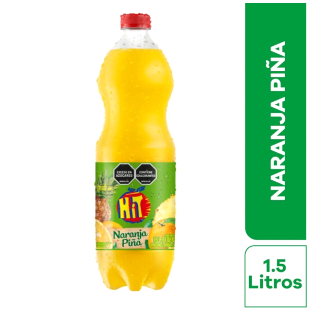 Hit Naranja / Piña Botella 1500Ml | SuperBooM